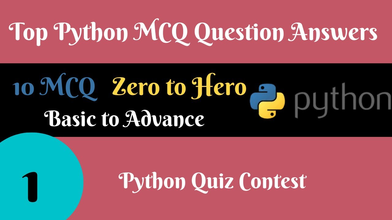 Python Gk Questions Answer 1 Python Quize Mcq Python Practice 3301