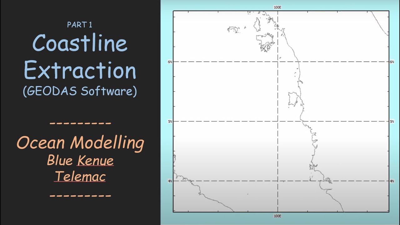 Part 1 - Coastline Extraction | GEODAS Coastline Extractor | Blue Kenue ...