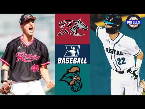 Rider vs #10 Coastal Carolina (INCREDIBLE GAME!) | Regionals Opening ...