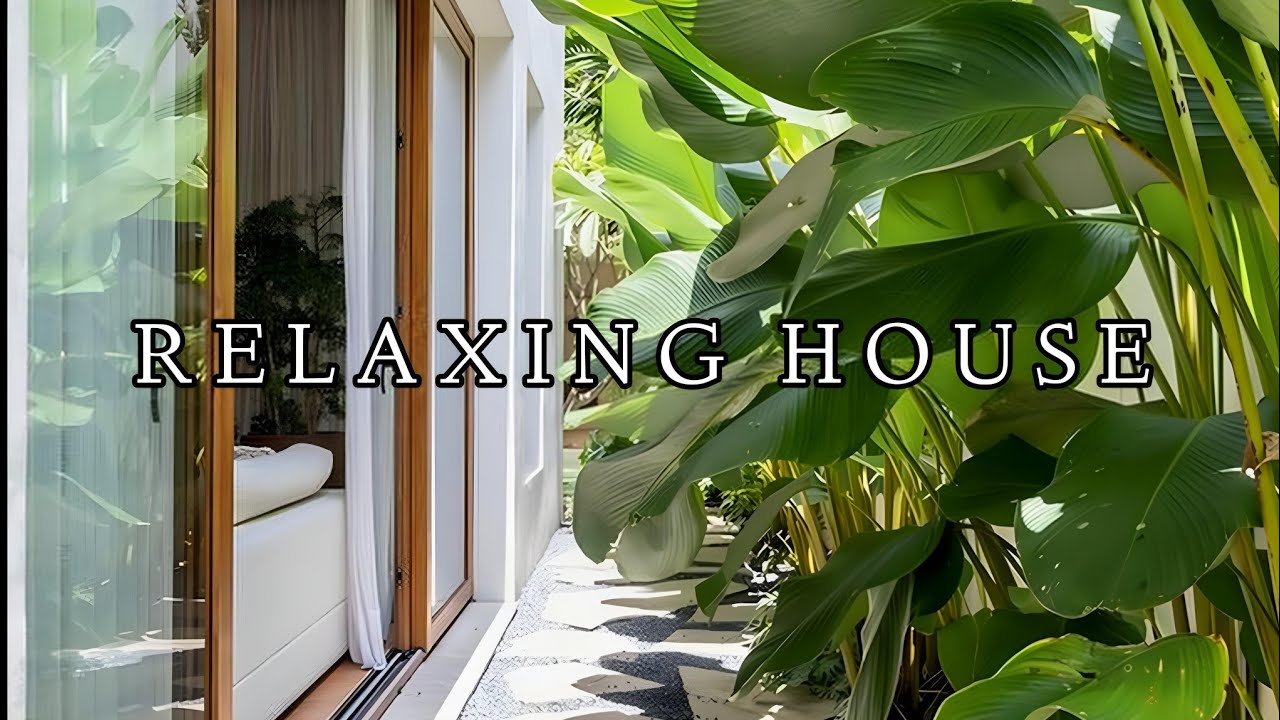 Modern Relaxing House designed to create tropical vibes at the backyard ...