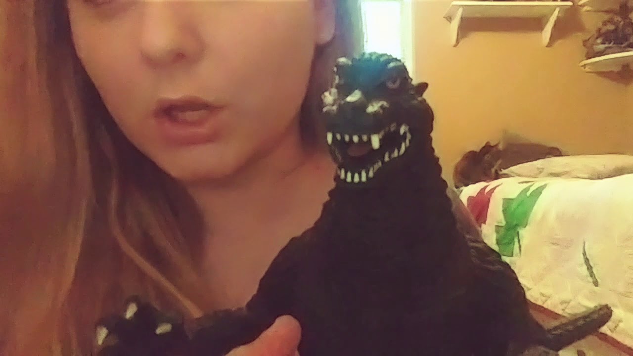 Asmr- Godzilla figures Part 2! (Whispering, tapping, brushing) - YouTube