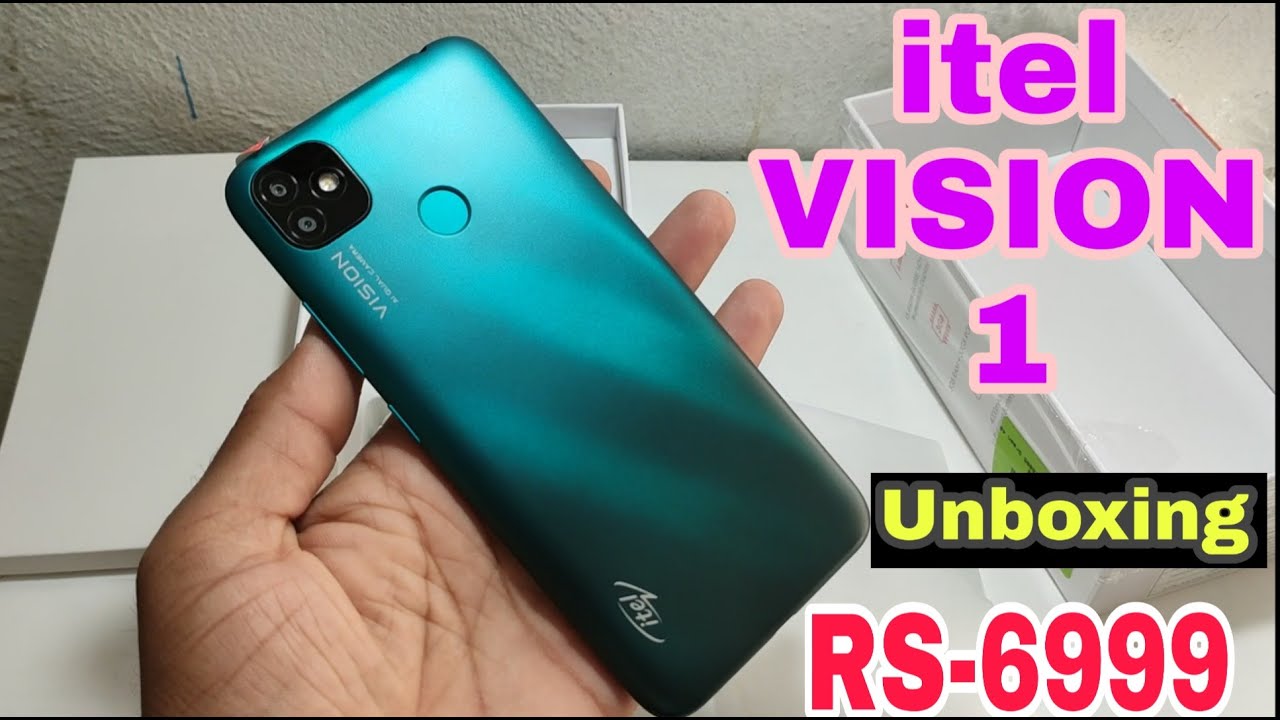 Itel Vision 1 Unboxing | 3GB RAM 32GB ROM | 4000mAh Bettry | 8MP Dual ...