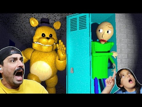 FREDBEAR BALDİNİN OKULUNDA! KAÇMASI İMKANSIZ 😨
