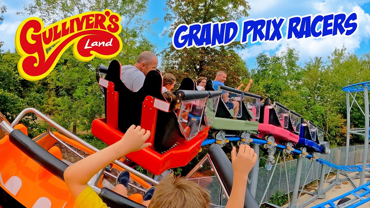 Grand Prix Racers at Gulliver's Land Milton Keynes [4K] - YouTube