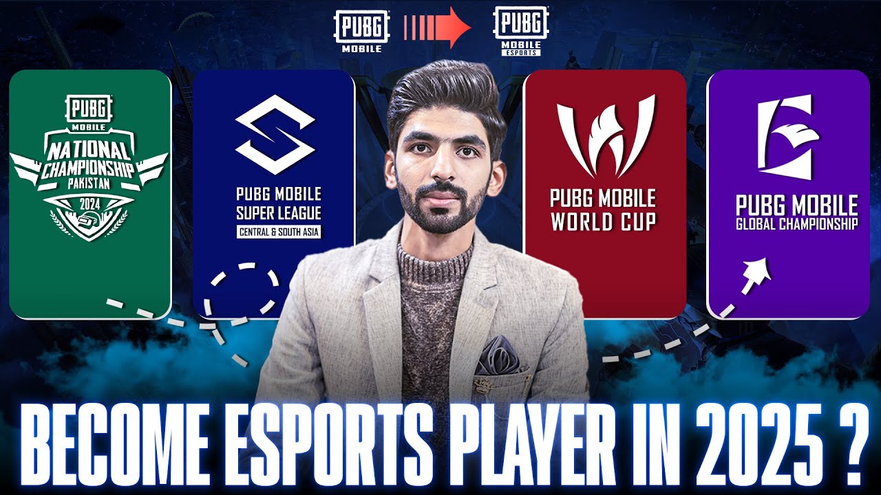 HOW TO BECOME PUBGM ESPORTS PLAYER / TEAM in 2025 ? PUBGM ESPORTS 2025 ...