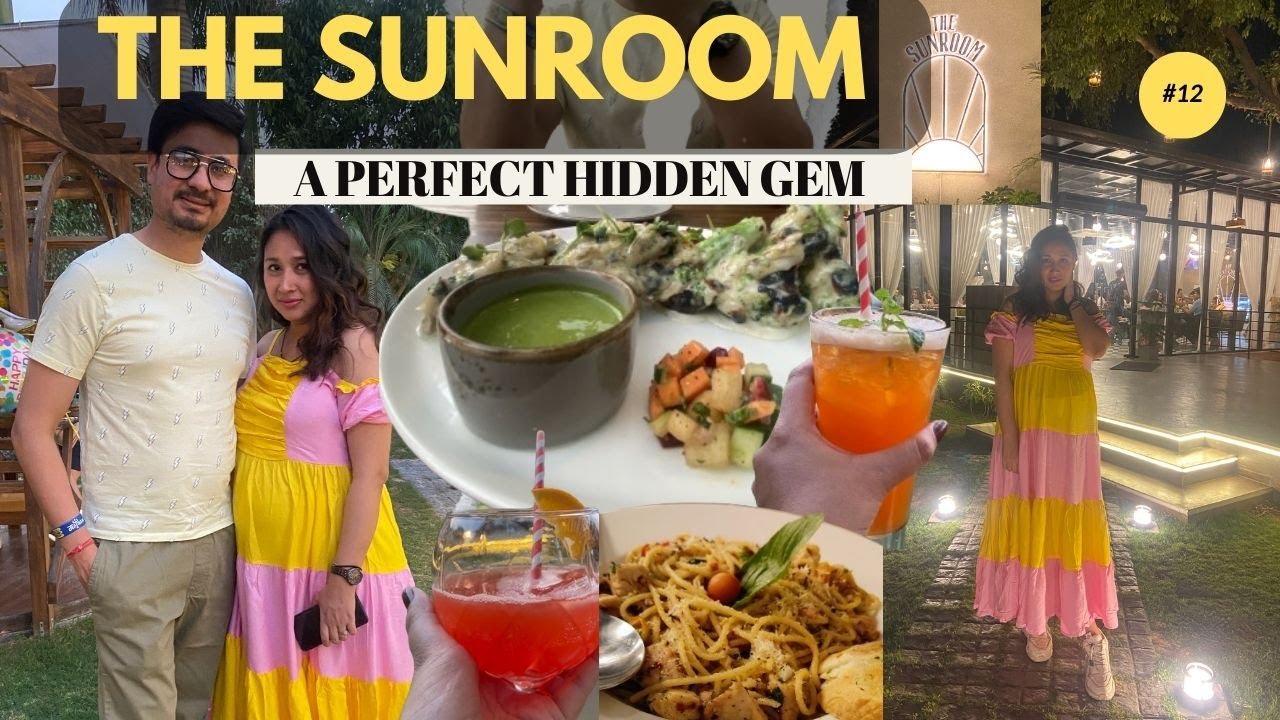 The SUNROOM CAFE Gurugram| A Perfect HIDDEN GEM | Cafe Inside a FARM ...