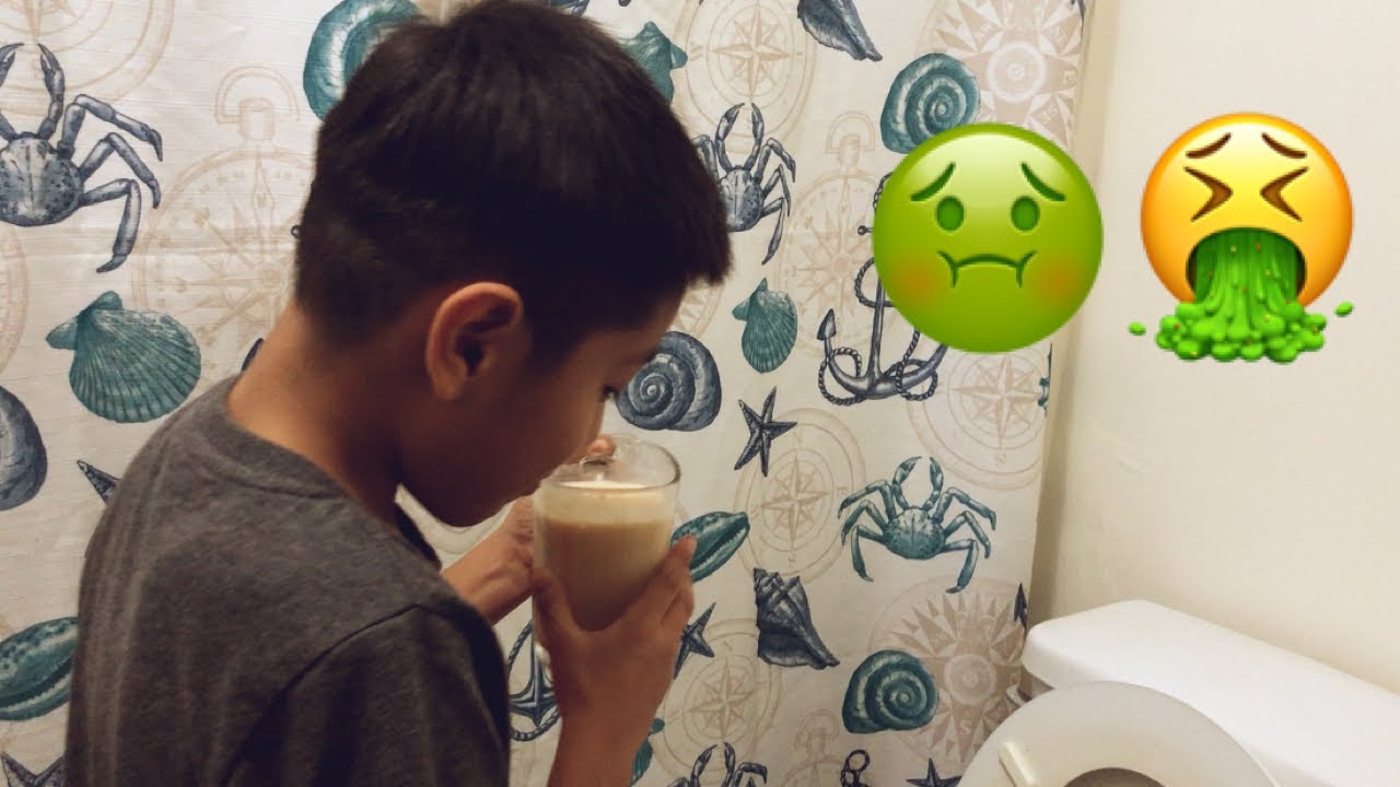 Can’t believe he really did that *barf - YouTube