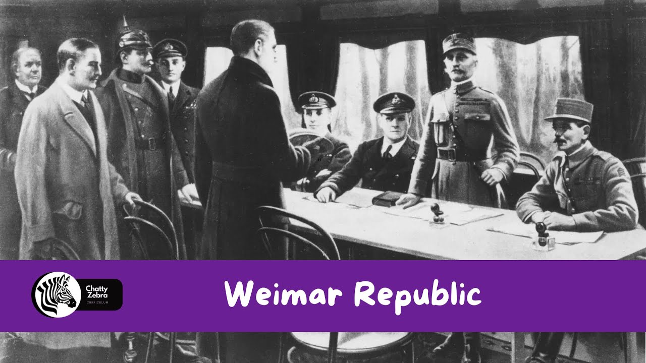 WWII Lessons: The Weimar Republic - YouTube
