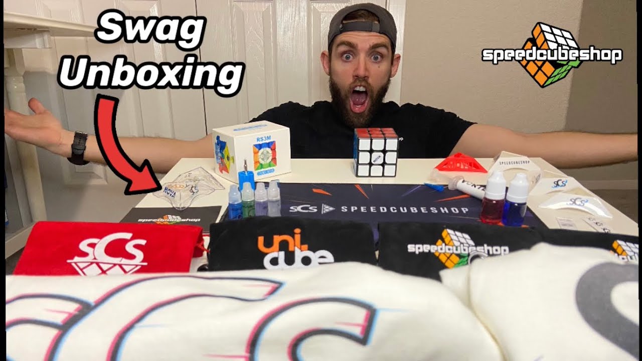 Unboxing SpeedCubeShop SWAG (Plus My Thoughts On the Role of Custom Set ...