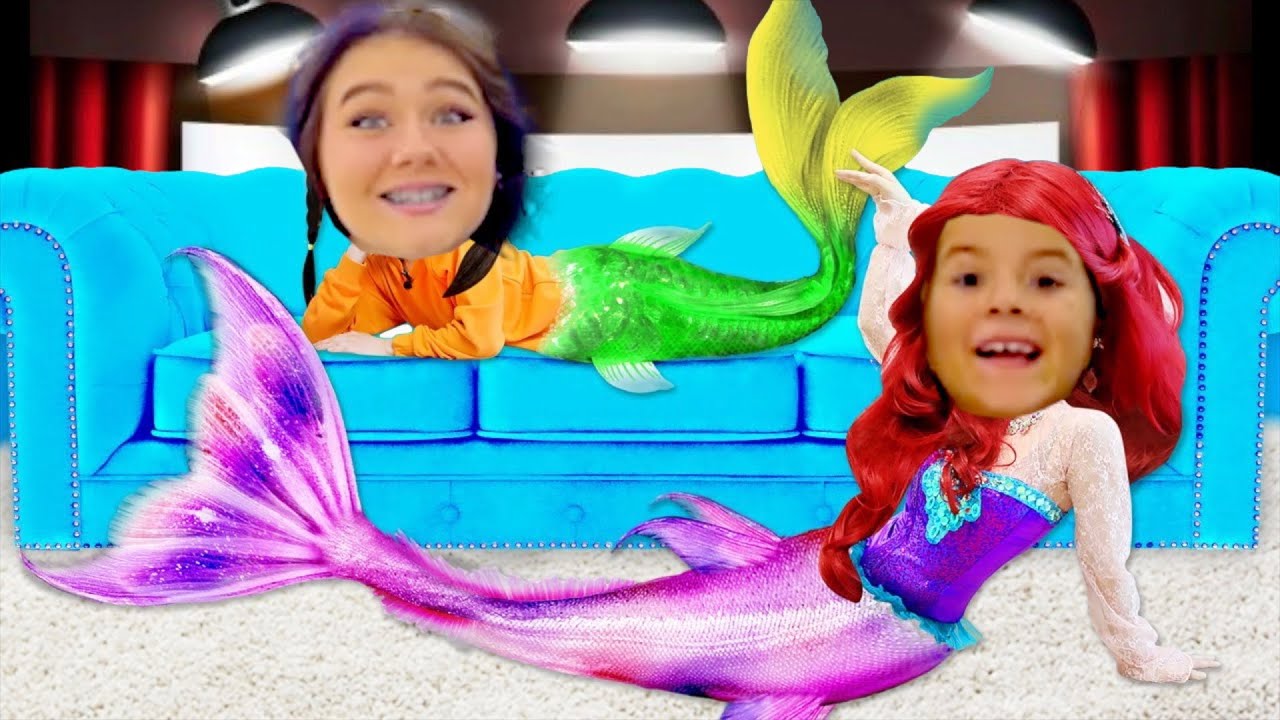 Ruby and Bonnie Little Mermaid Movie at the Cinema - YouTube
