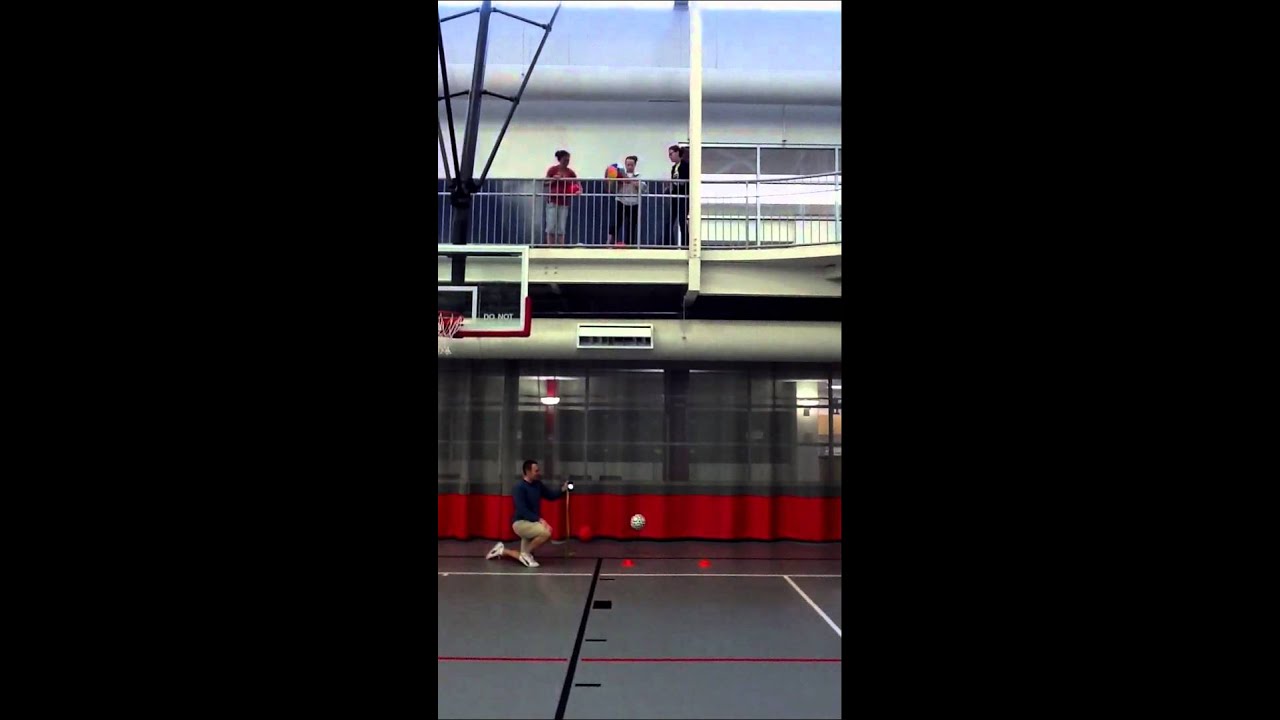 Soccer ball drop - YouTube