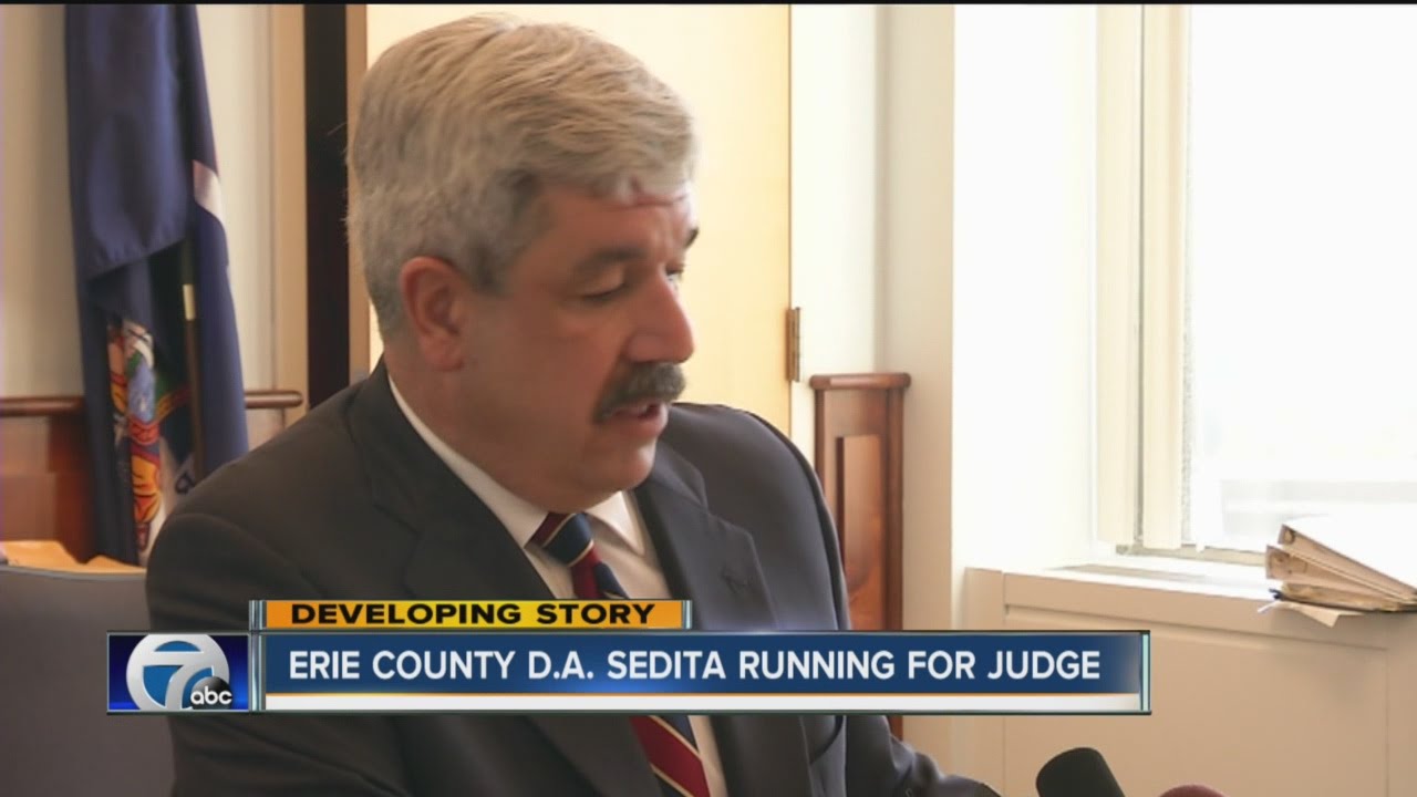 Sedita confirms he is running for State Supreme Court Justice - YouTube