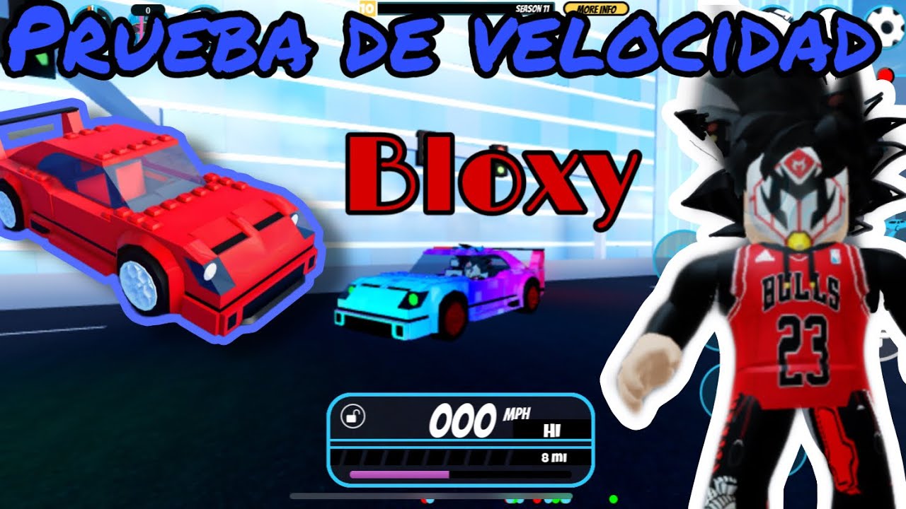 Speed test Bloxy temporada 11 JAILBREAK/Roblox - YouTube