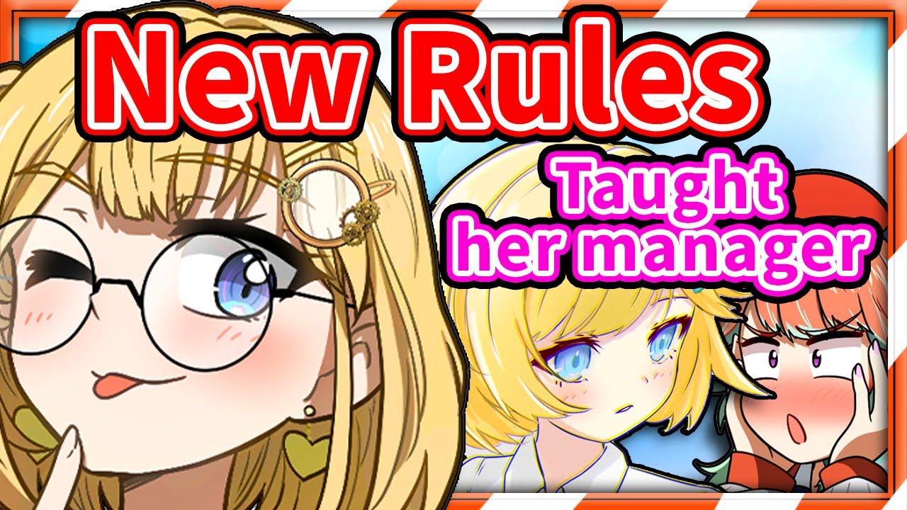 How Ame Trained Her Manager and Made Hololive Add New Rules 【HololiveEN】 - YouTube