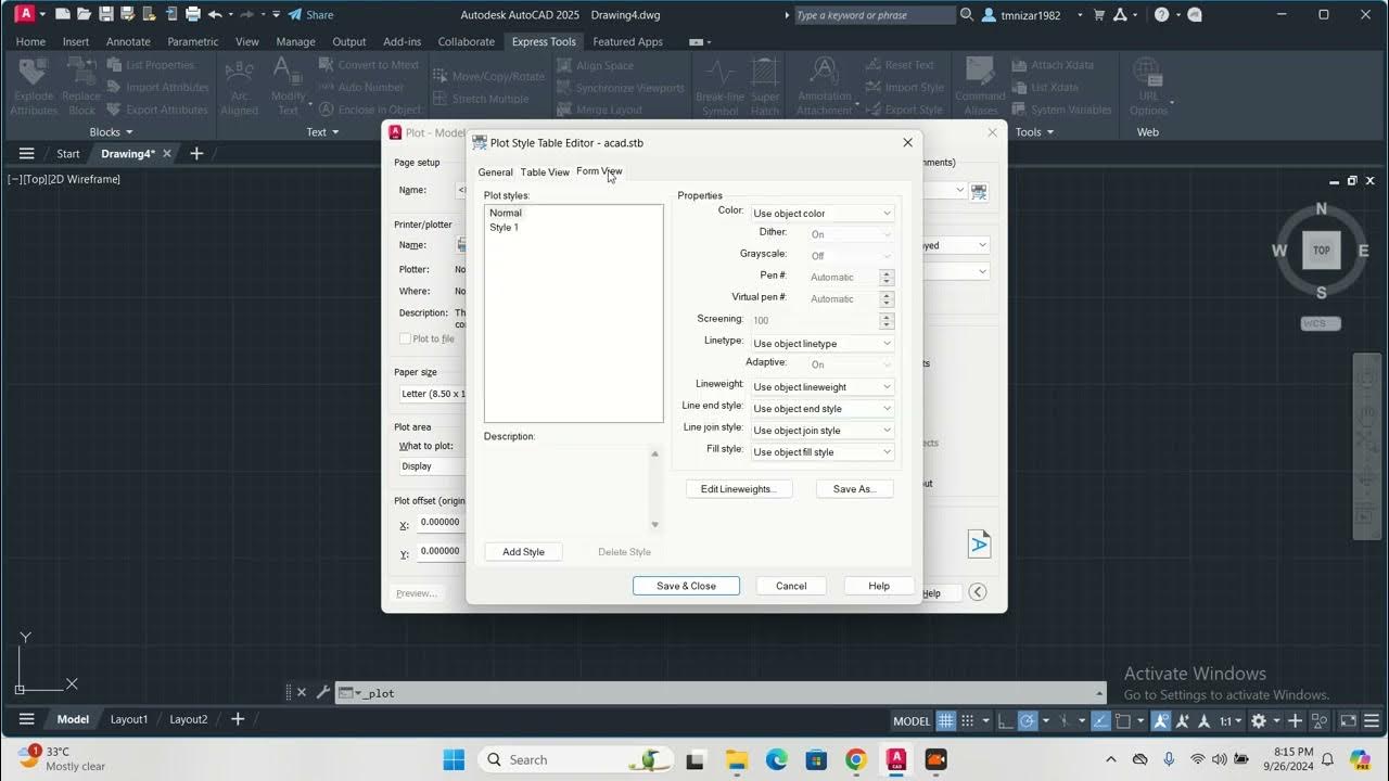 AutoCAD How To Convert Plot Style STB to CTB - YouTube