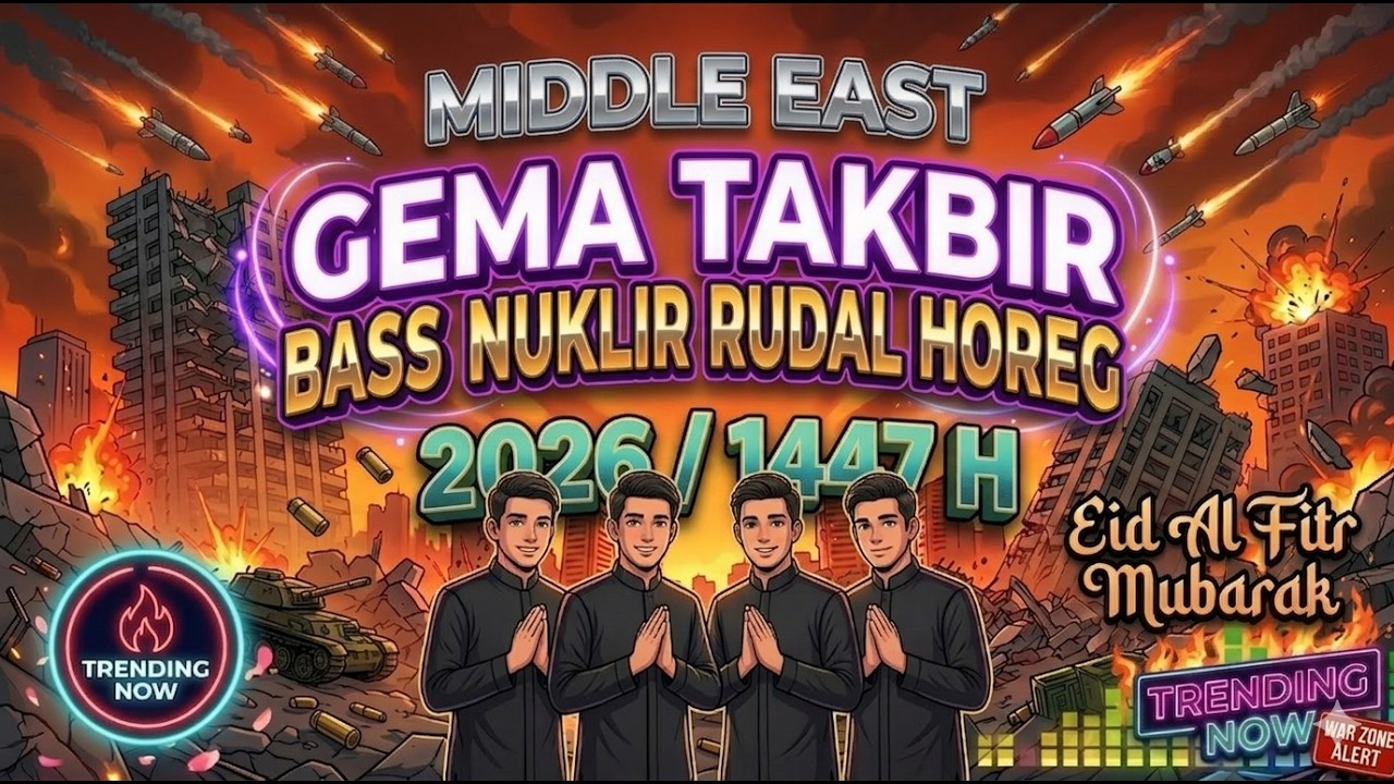 TAKBIR BASS RUDAL 𝐇𝐎𝐑𝐄𝐆 𝐌𝐈𝐃𝐃𝐋𝐄 EAST MERDU - IDUL FITRI 1447 H NUANSA ...