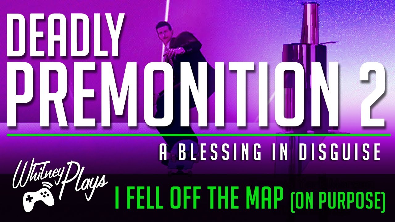 I fall off the map in Deadly Premonition 2 and York is strangely okay ...