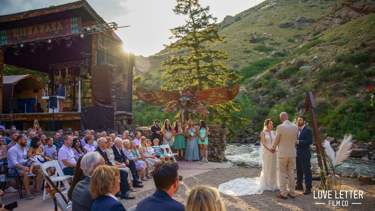 Danny & Coco's Wedding Film - The Mishawaka Amphitheatre in Bellvue ...