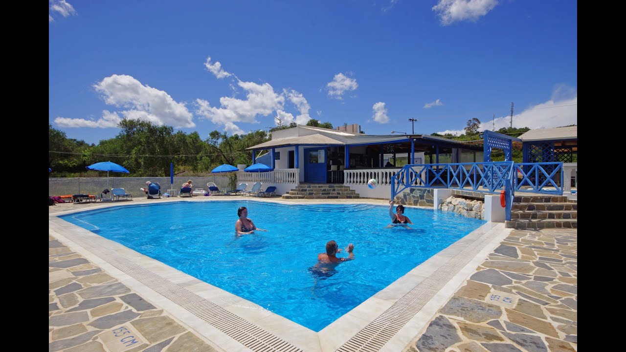 A video tour of the The Blue Gardens, Roda, Corfu - YouTube