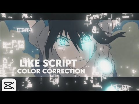 Colour Correction like script on capcut -Tutorial - YouTube