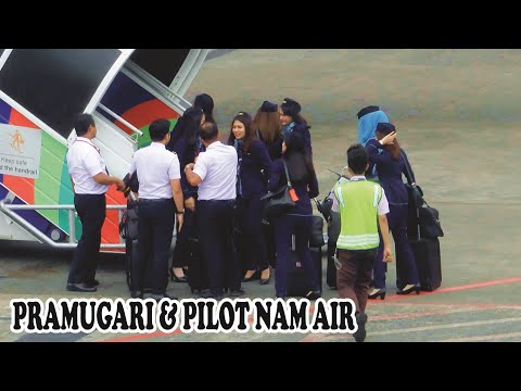 Yuk lihat Pramugari dan Pilot pesawat Nam Air