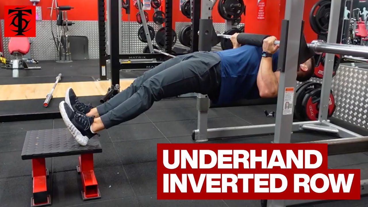 Underhand Grip Inverted Row with Hold - YouTube