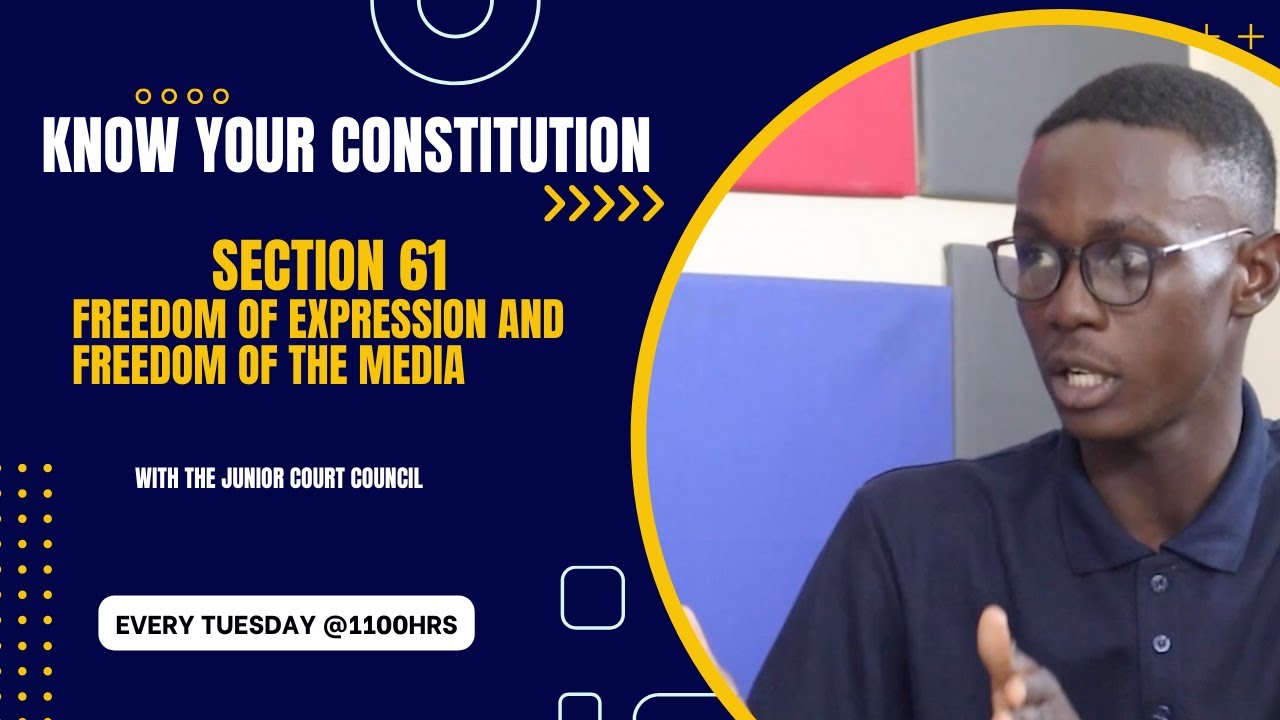 Section 65: Freedom of Expression and Freedom of the Media | Know your ...