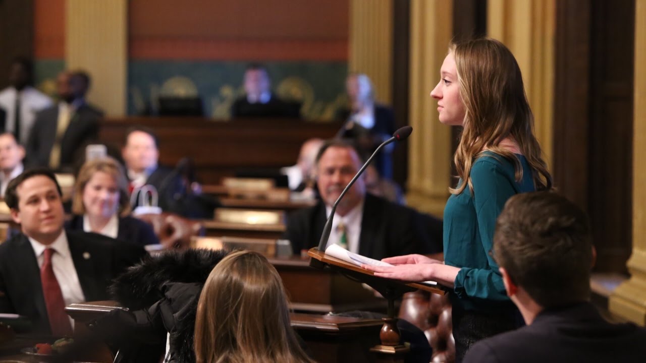 Lauren Plawecki Bids Farewell to the Michigan House of Representatives ...