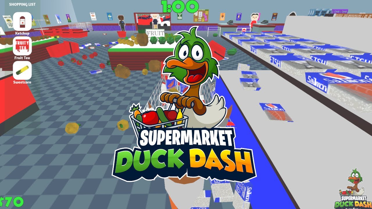 Supermarket Duck Dash - Now Available on Steam! - YouTube
