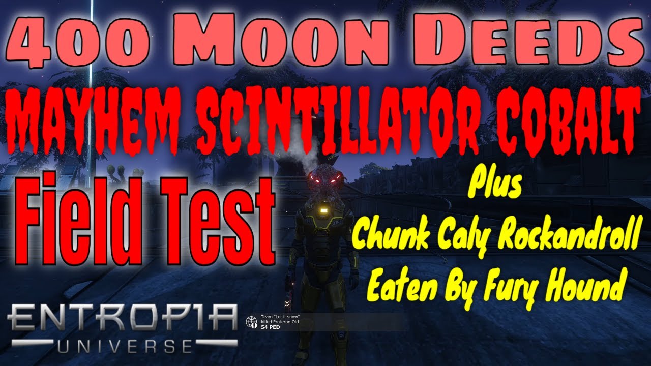 400 Moon Deeds for THIS?! Mayhem Scintillator Cobalt Field Test ...