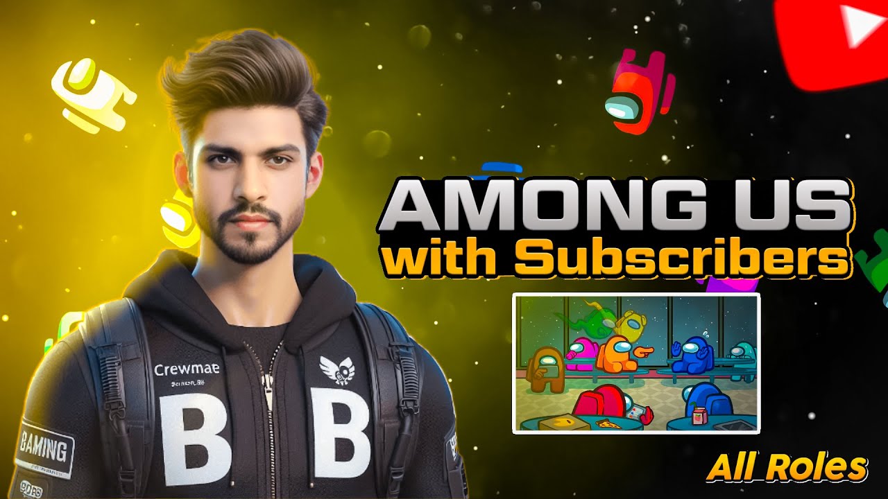 🔴 Among us All Roles with Subscribers || Live Among us TOHE Mod with ...