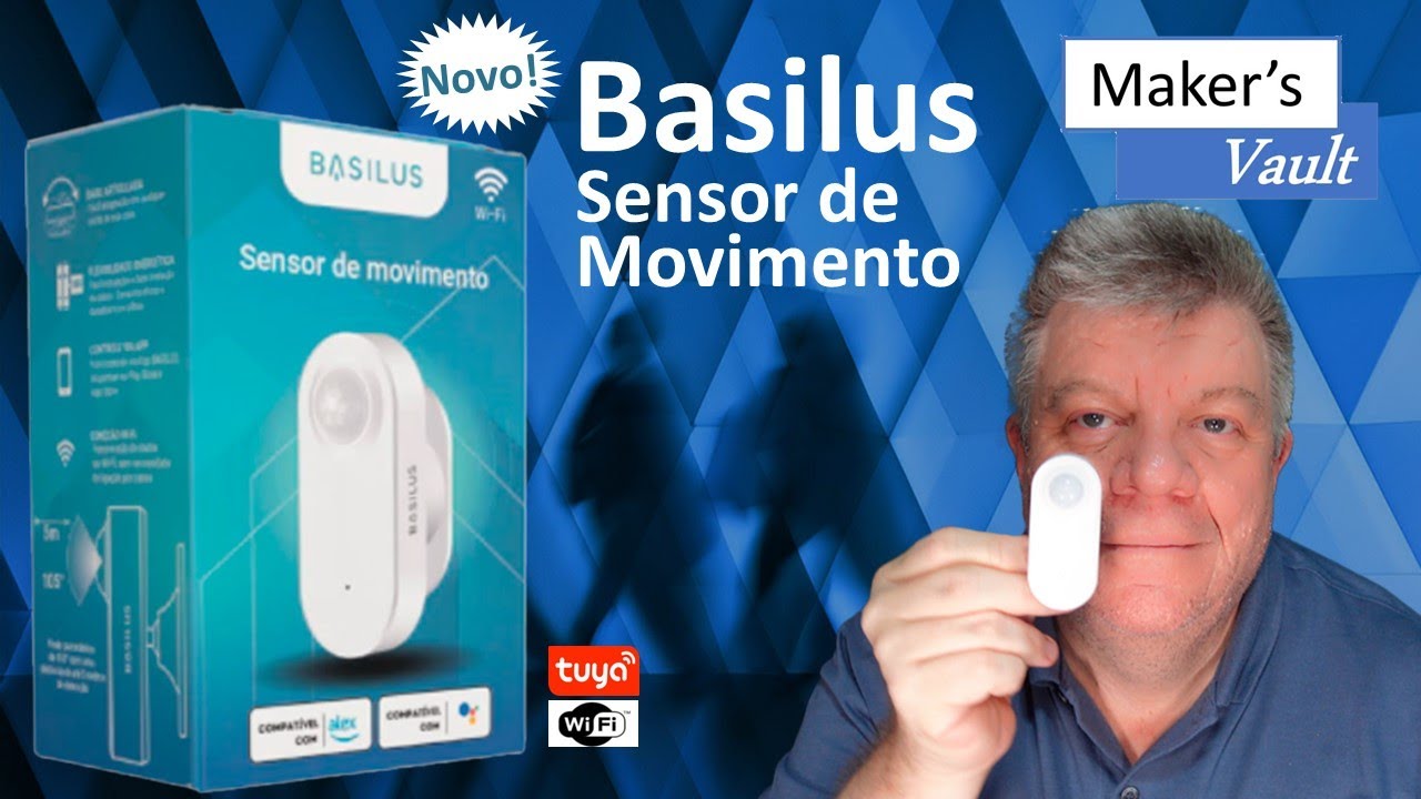Basilus: Sensor de Movimento – Fácil de Instalar e Usar - YouTube