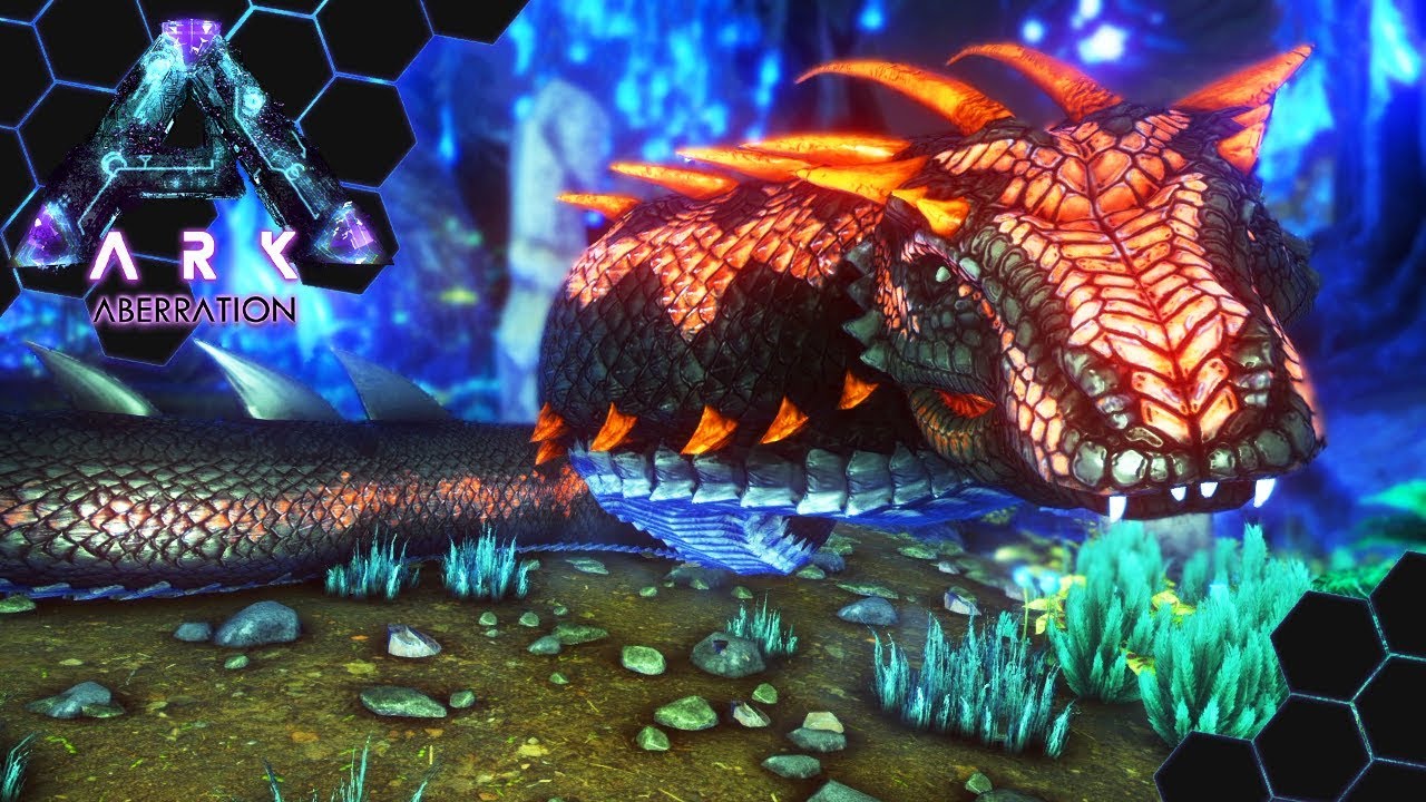 ARK ABERRATION #15 - ACHEI UM BASILISCO LEVEL MÁXIMO!! (Basilisk lvl ...