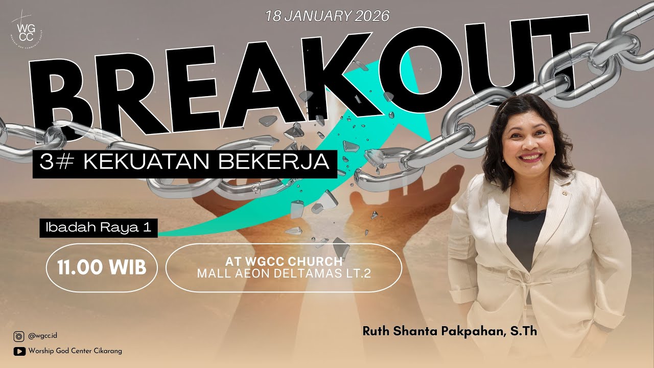 GBIS WGCC AEON DELTAMAS | IBADAH RAYA | 11.00 WIB, 18 JANUARI 2025 ...
