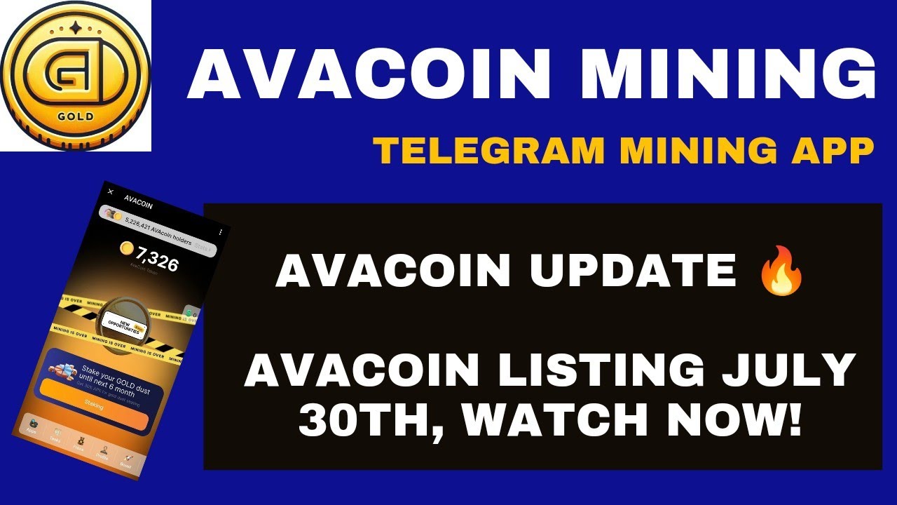 AVACOIN LISTING ON 30TH OF JULY || GET READY FOR $AVACN LISTING || # ...