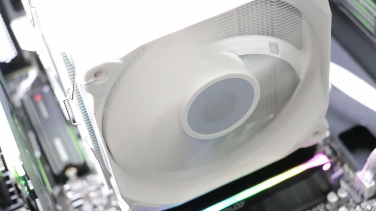 유휴모드 소음 - PentaWave Z06D 공랭식 CPU 쿨러 - YouTube