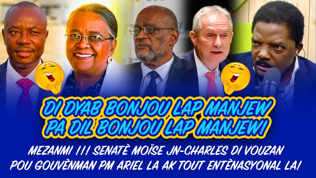 MEZANMI !!! SENATE MOISE JEAN CHARLES DI VOUZAN POU GOUVENMAN PM ARIEL ...