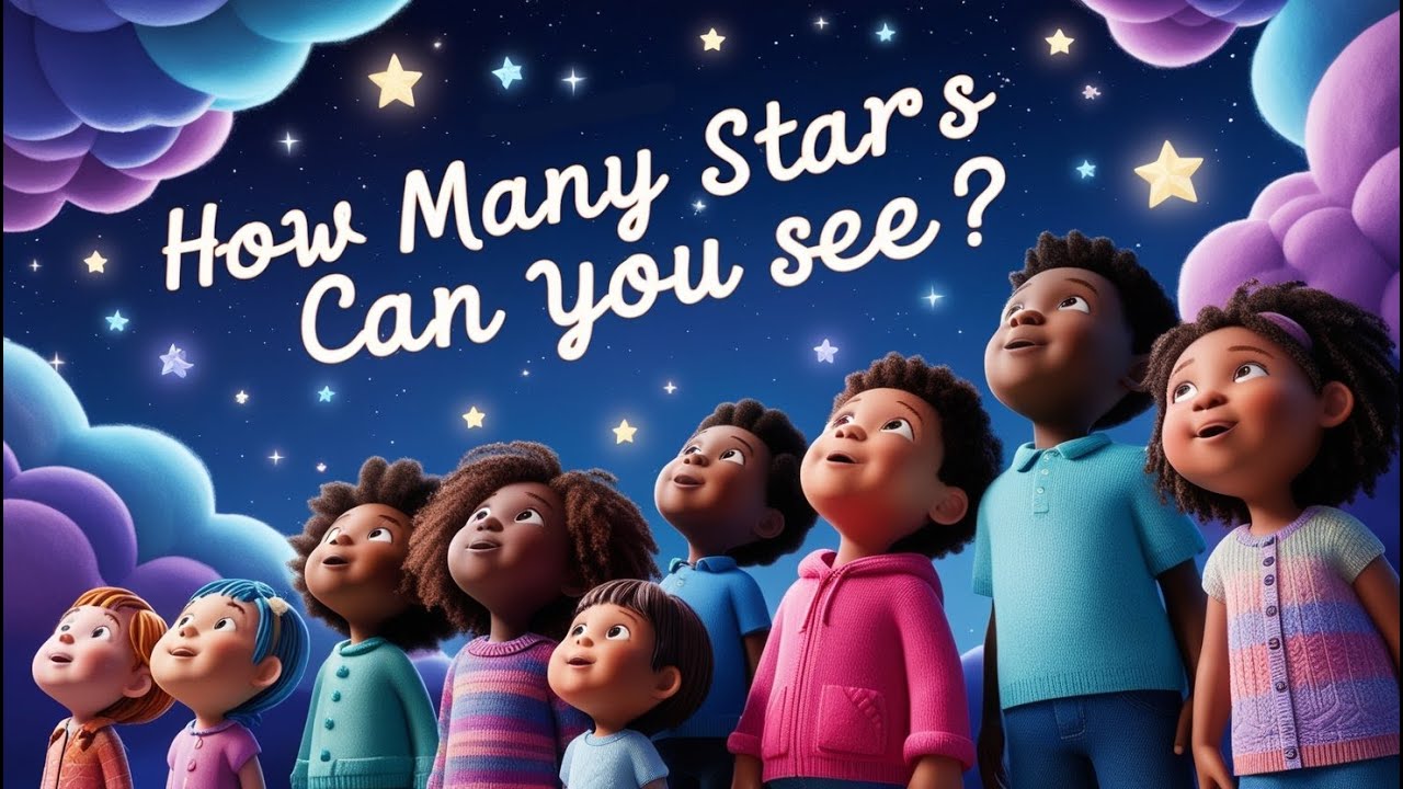 "How Many Stars Can You See?" is a magical and soothing kids’ song that ...