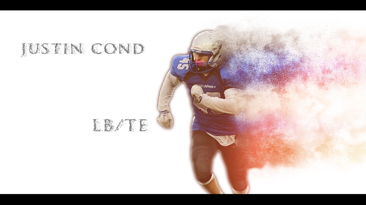 Justin Cond - High School Football Highlights - LB/TE - YouTube