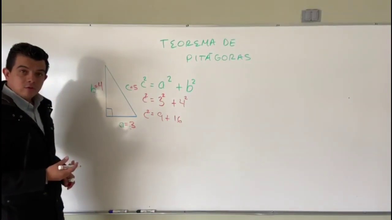 Teorema de Pitágoras - Mate con Erik - YouTube