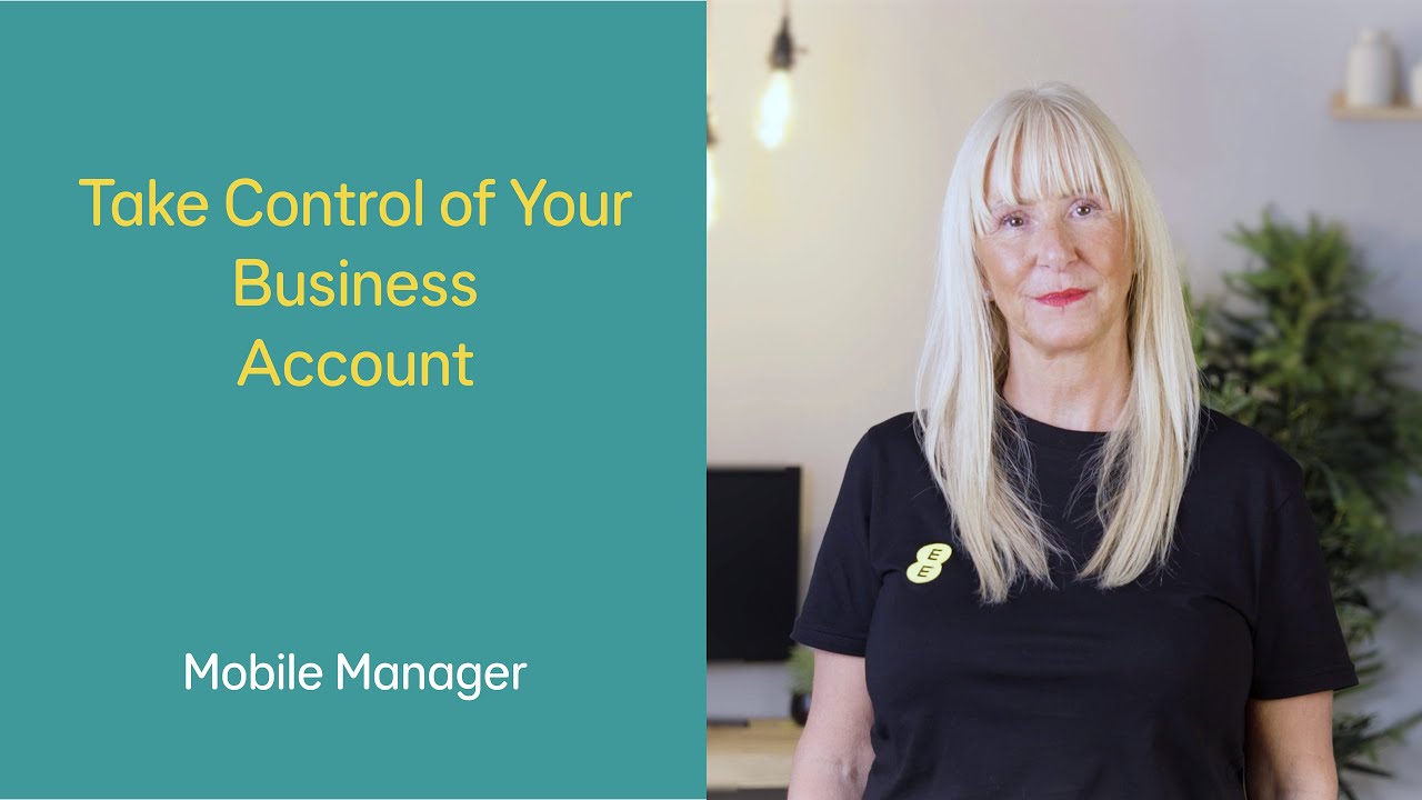 EE Mobile Manager - Take Control of Your Business Mobile Fleet - YouTube