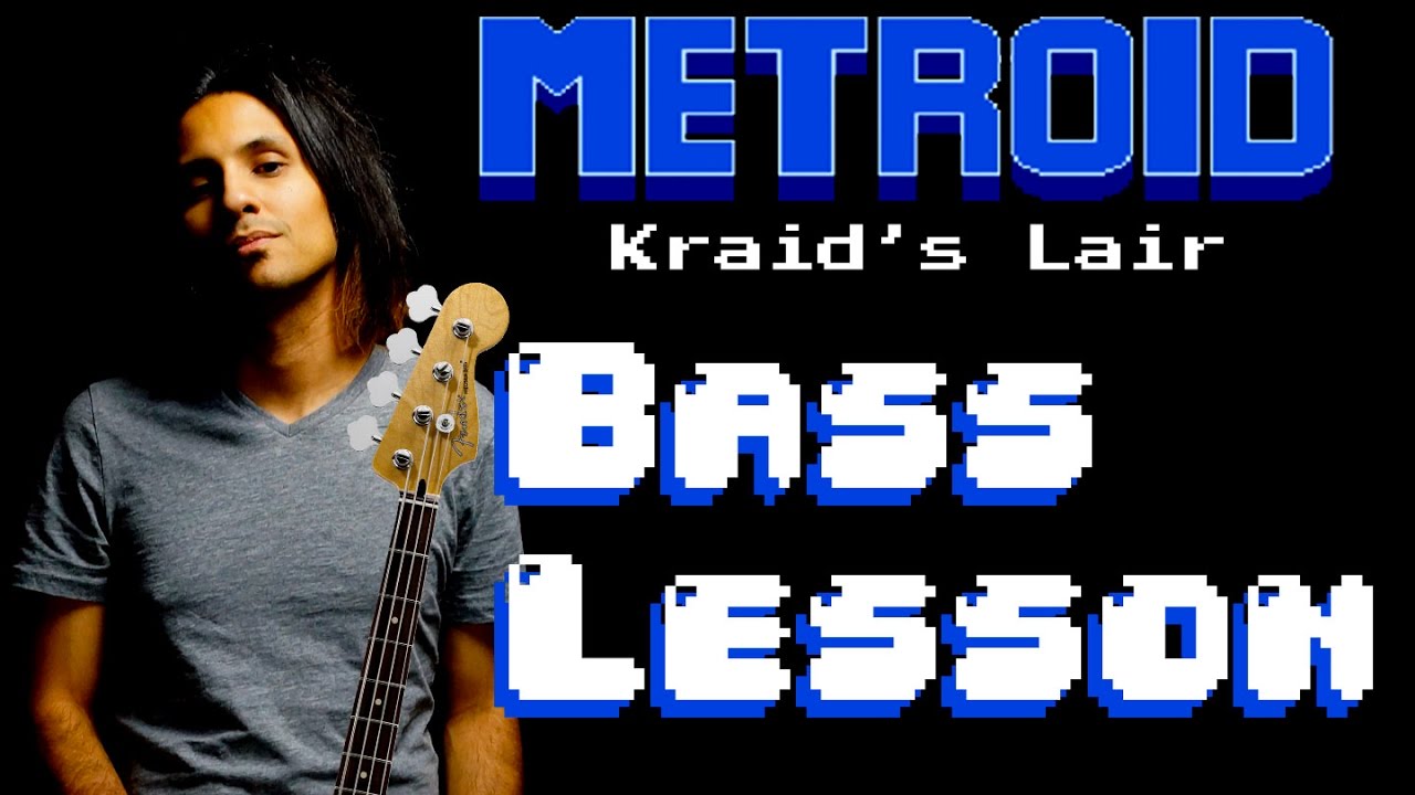 Metroid - How to play Kraid's Lair on Bass (lesson/tutorial) - YouTube