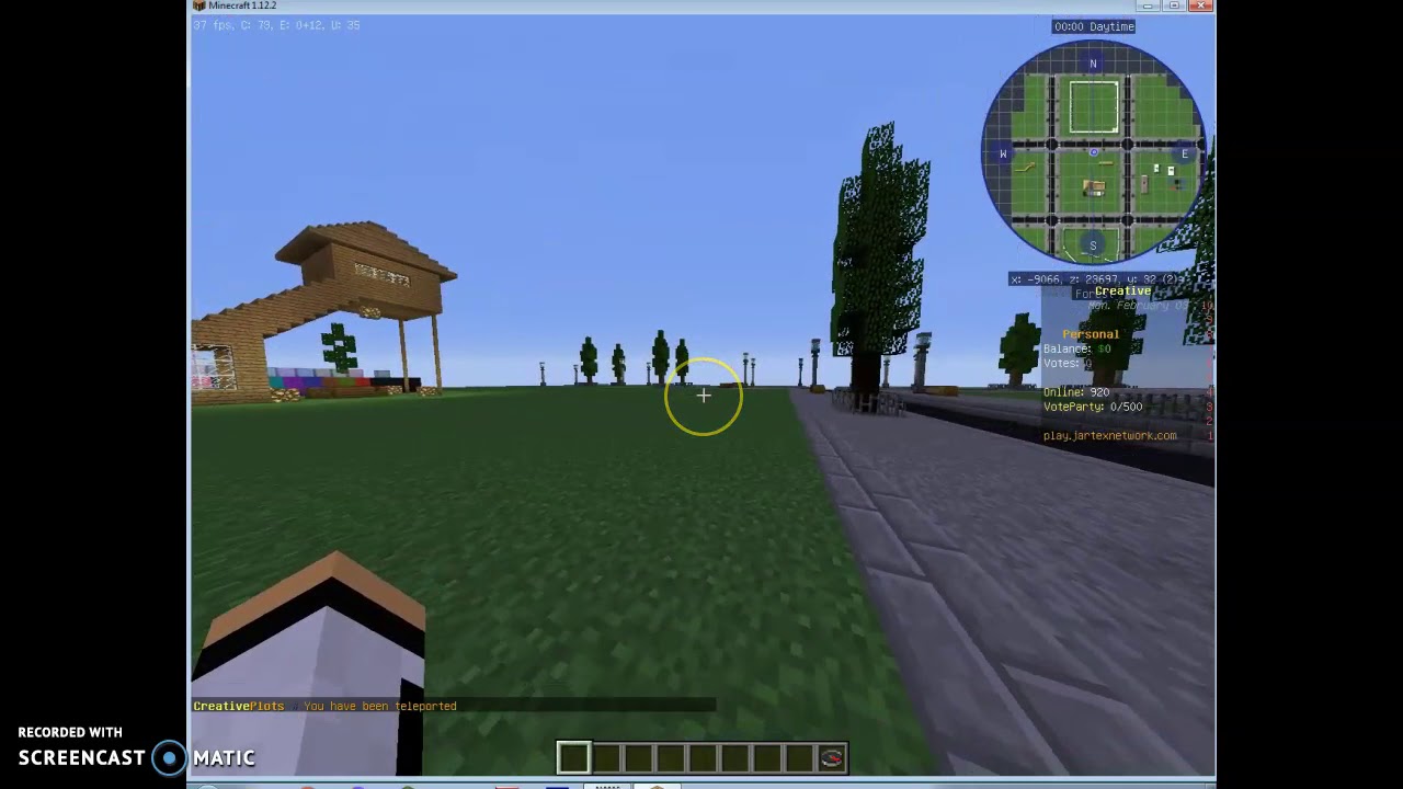 Jogando um Servidor Chamado Jartex Network No Criativo - YouTube