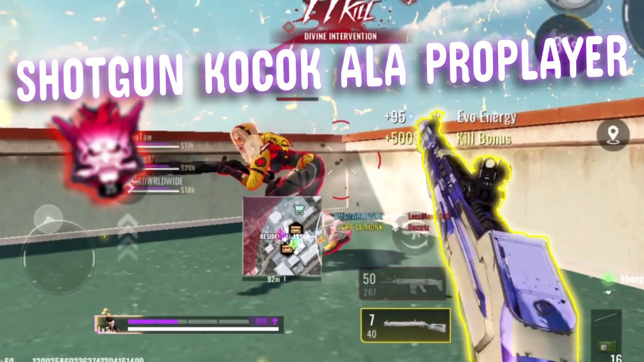 BELAJAR META SHOTGUN KOCOK ALA PRO PLAYER PC SUSAH BANGET!! - YouTube