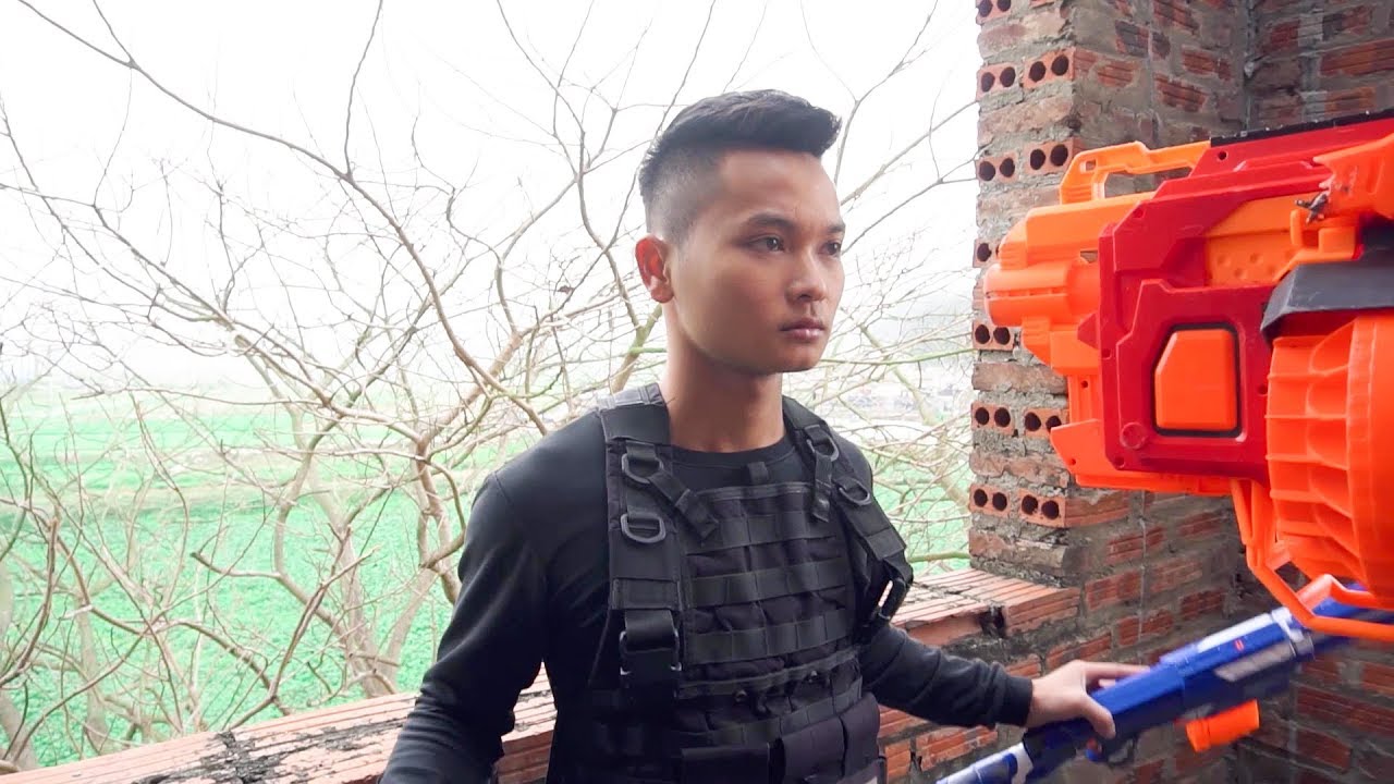 Hihahe Nerf War: Special Police Nerf Guns Enemy Rescue Warrior Girl Top ...