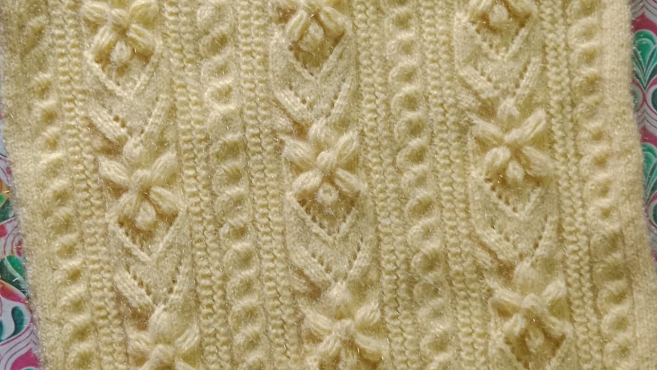 3 sra bar video dili hu suytar ke dijaen knitting pattern bunai 2024 ...