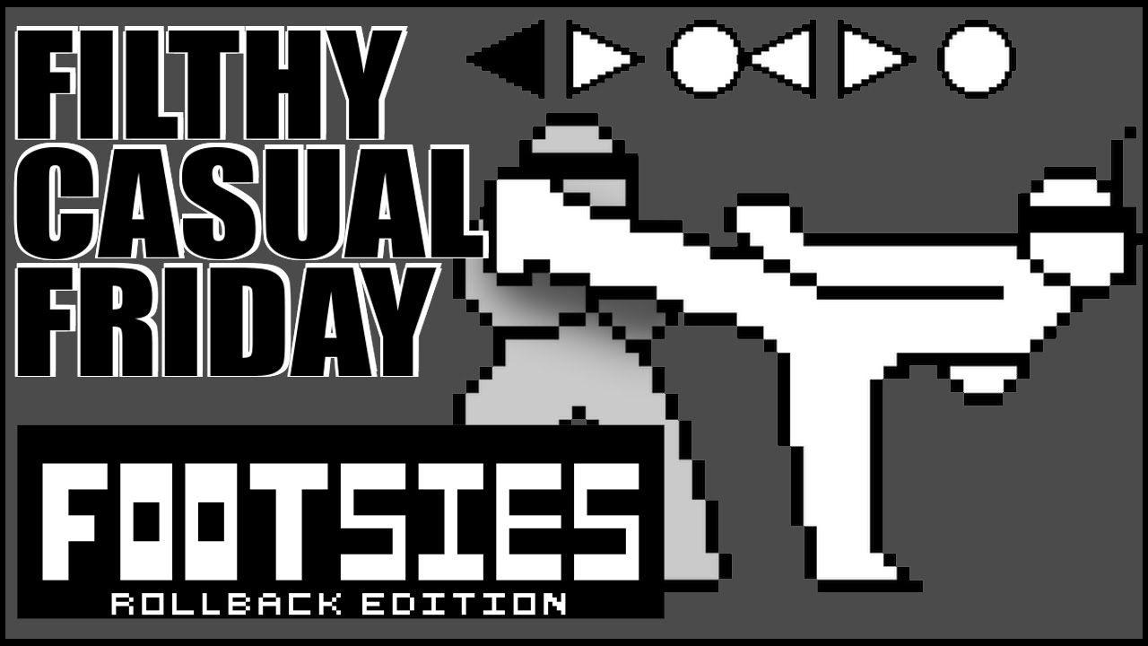 This Game Is Intense!! FOOTSIES Rollback Edition - YouTube