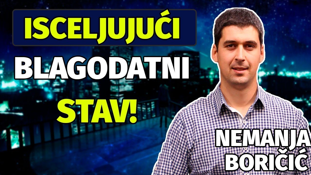 SREĆA je STANJE UMA (Nemanja Boričić) - YouTube