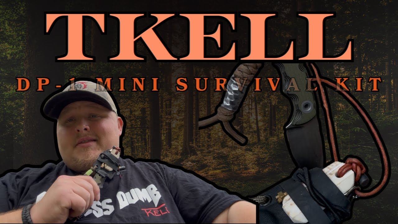 Mini EDC Survival Kit Featuring the DP1 by TKELL – Full Neck Knife ...