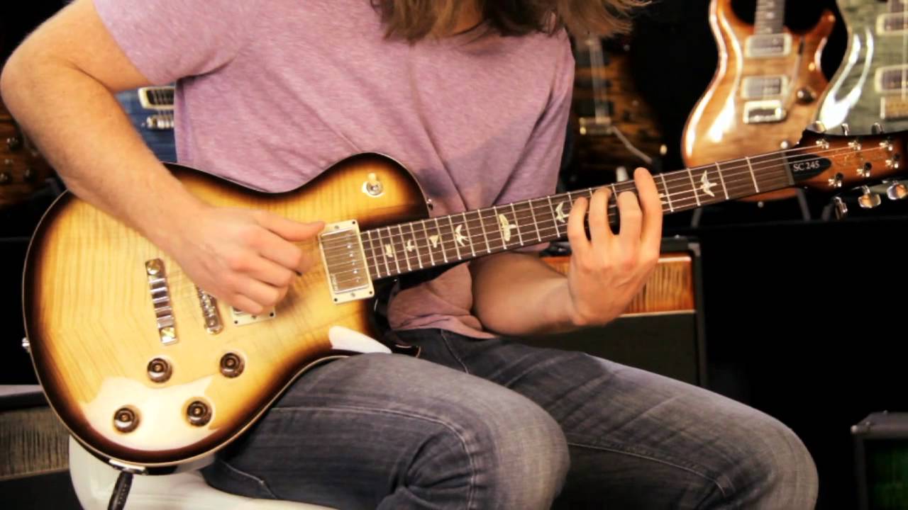 PRS SC245 Demo and Tone Review : Paul Reed Smith SC245 Singlecut - YouTube